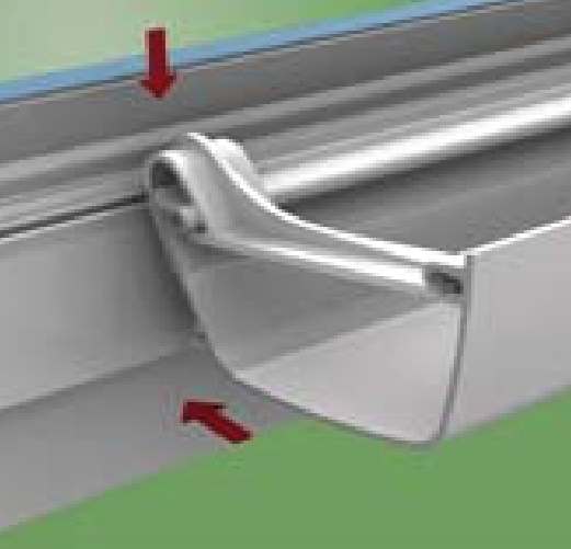 Low Pitch Flowline Clip On Gutter Bracket | Maitlands Shop